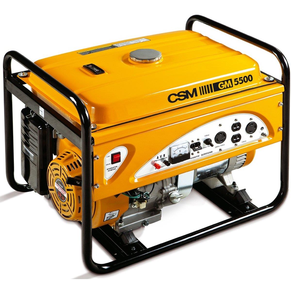 Gerador de Energia a Gasolina Portatil Csm 6,0 Kva 11 Cv 4 Tempos ...