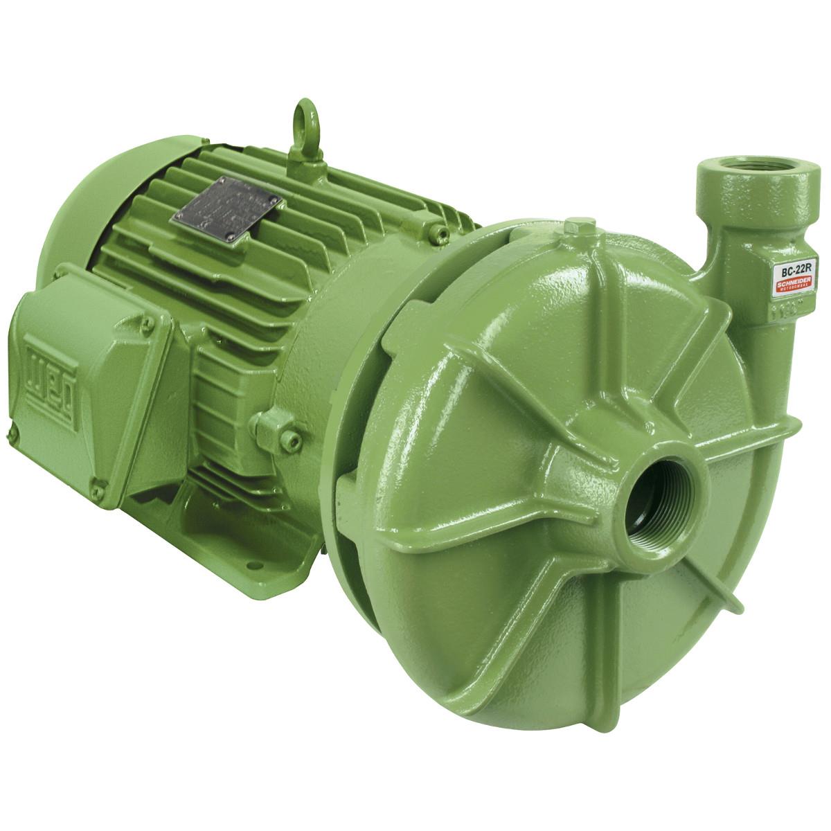 Bomba Monoestágio Schneider Bc-22 R 1 1/2 10 Cv Trifásica 220/380/440/760v