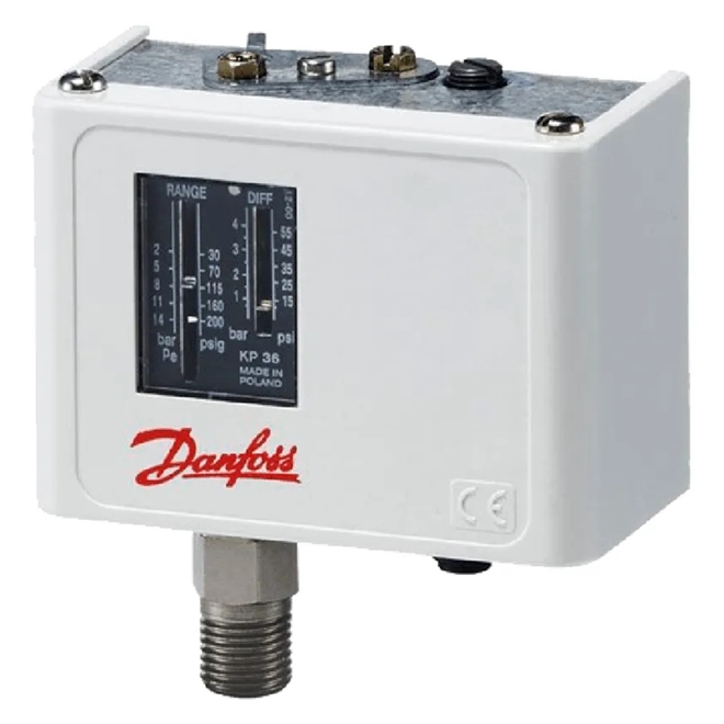 Pressostato Danfoss 0 a 8 Bar Kpi 35