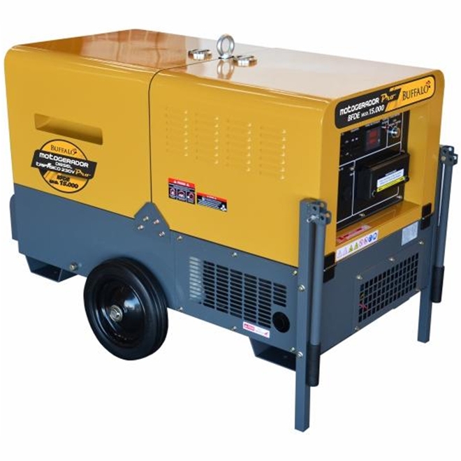 Gerador à Diesel Buffalo Bfde 15.000 Pro Trifásico 220v
