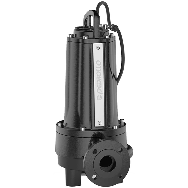 Bomba Submersível Para Esgoto Pedrollo Tritus 3 Cv Trifásica 380v - com Faca Trituradora