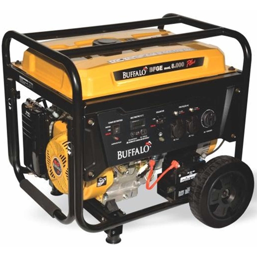 Gerador Buffalo Bfge 8000 Plus 15 Cv Monofásico 110v/220v Partida Elétrica
