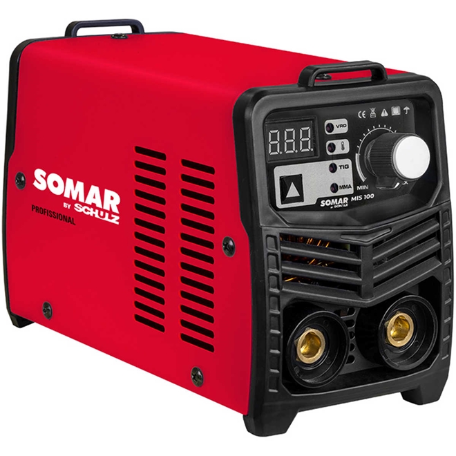 Máquina de Solda Inversora Somar Mis100 3 Kva Monofásica 110v