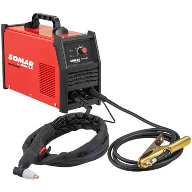 Máquina de Corte Plasma Somar Cps-40 7,5 Kva 220v