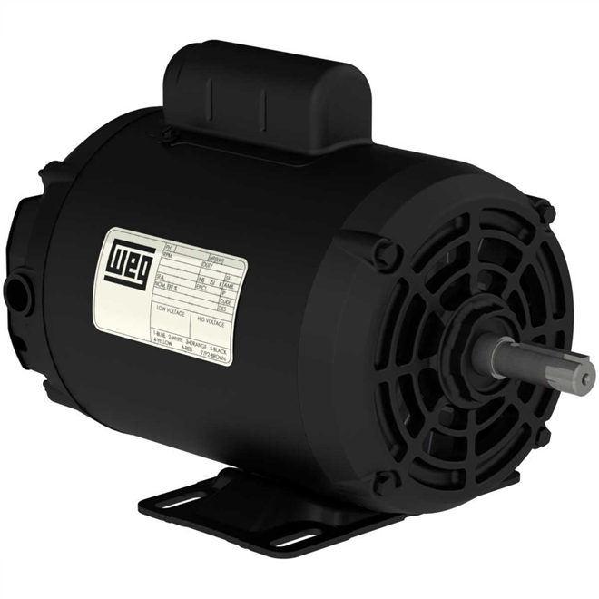 Motor Weg Aplicacoes Gerais Ip21 1cv 2polos Monofasico 127/220v