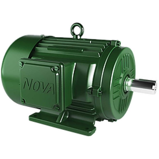 Motor Elétrico Nova Motores 4 Pólos 5 Cv Alto Rendimento Trifásico 220 ...