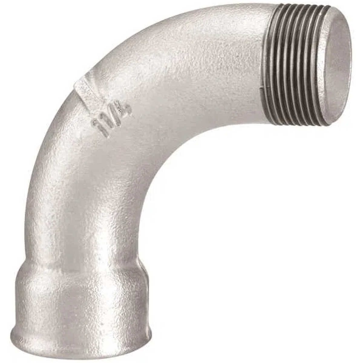 Curva Galvanizada Tupy 90° Macho/fêmea 1 Polegada Rosca