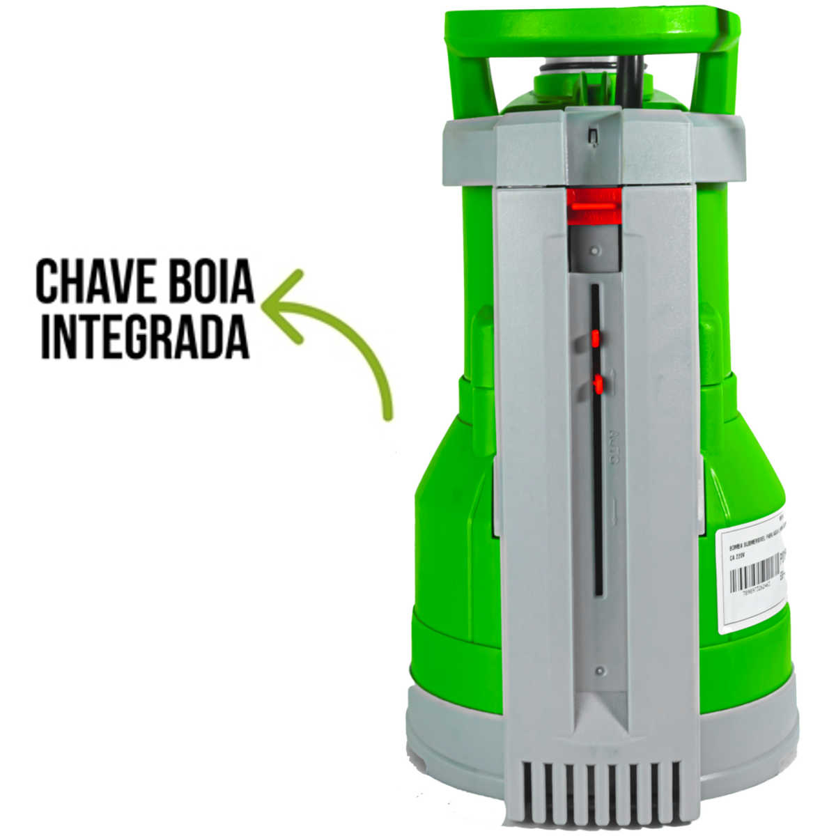 Bomba Submersivel para Agua Limpa Eurobombas EB-900 Monofasica 220V