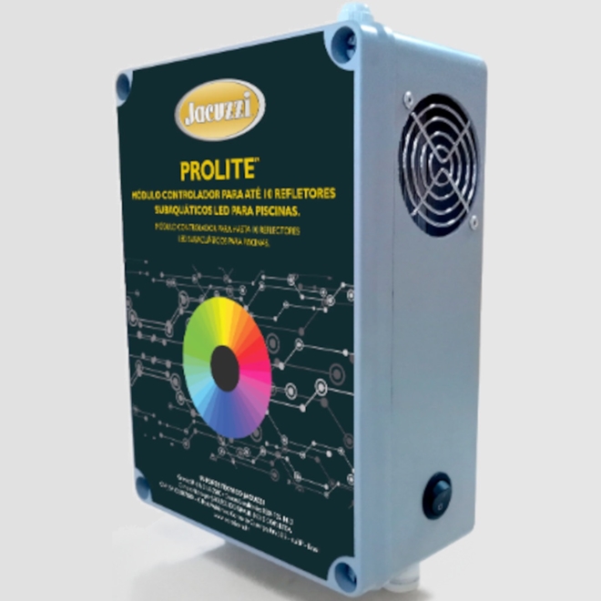 Controlador e Controle Remoto Jacuzzi Prolite JMCW 04 Ate 4 Refletores ...