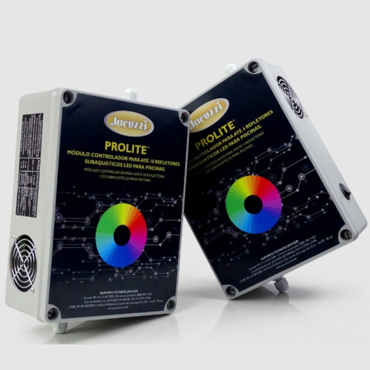 Controlador e Controle Remoto Jacuzzi Prolite JMCW 08 Ate 8 Refletores ...