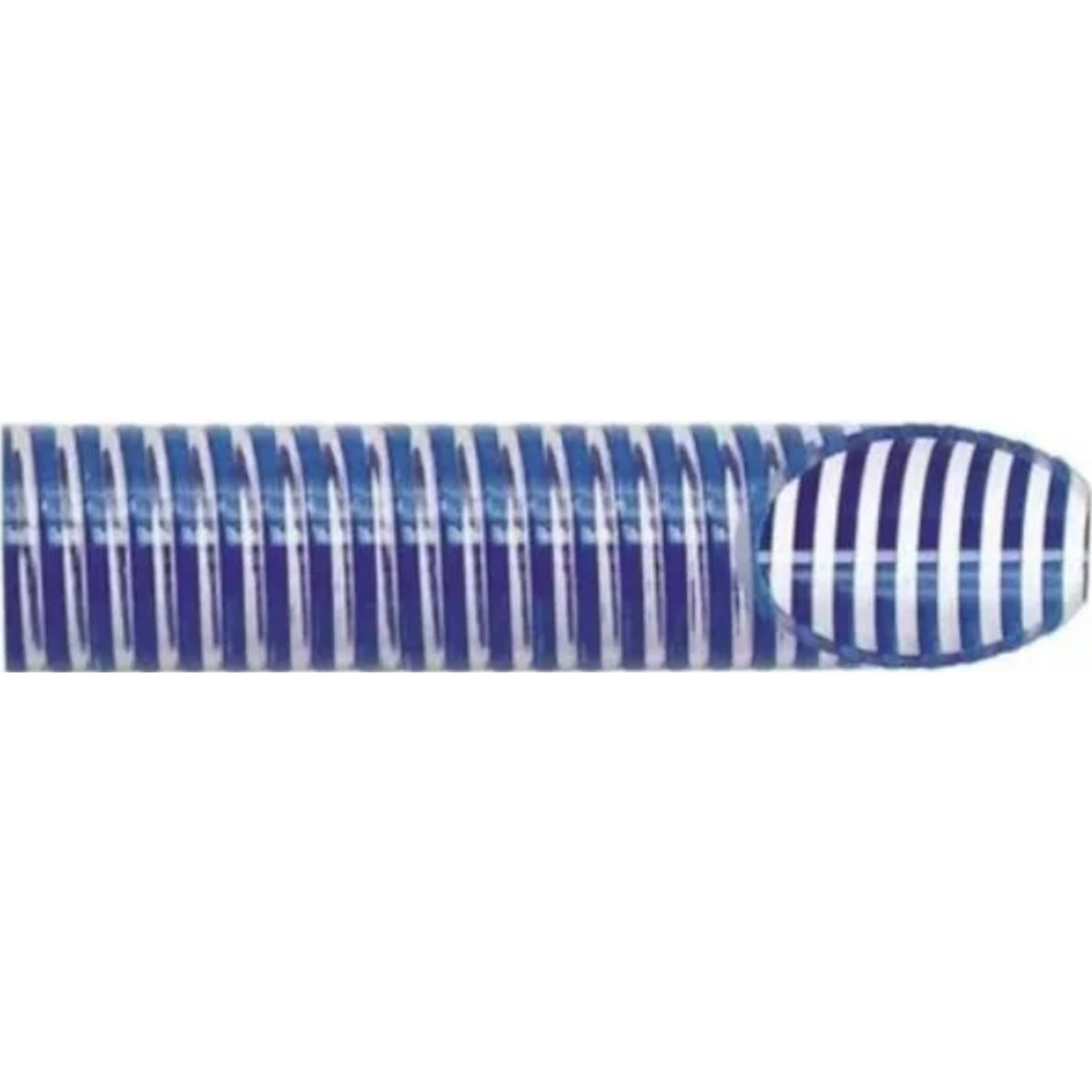 Mangueira Flexivel PVC de Succao Kanaflex KM 3 Polegadas Azul 25 Metros