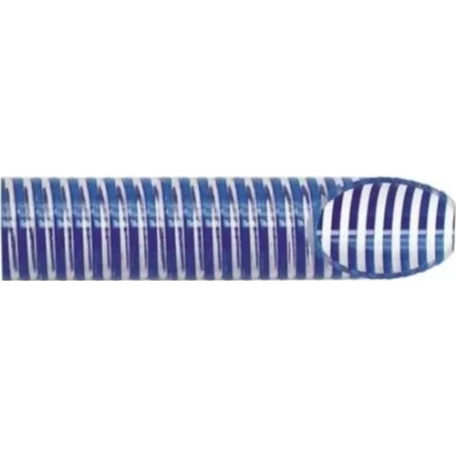 Mangueira Flexivel PVC Succao Leve Kanaflex KKM-L 32 1.1/4 Polegadas Azul com 50 Metros