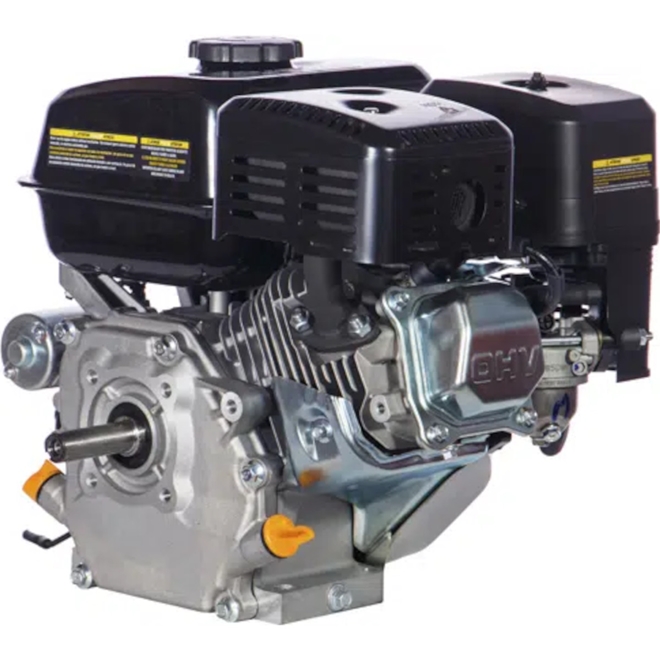 Motor a Gasolina Toyama TE65E 4 Tempos 6,5CV 196CC com Eixo Chavetado e ...