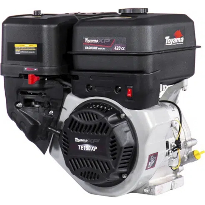 Motor a Gasolina de Rabeta Multiuso Toyama TE150HD-XP 4 Tempos 15CV 420CC Partida Manual