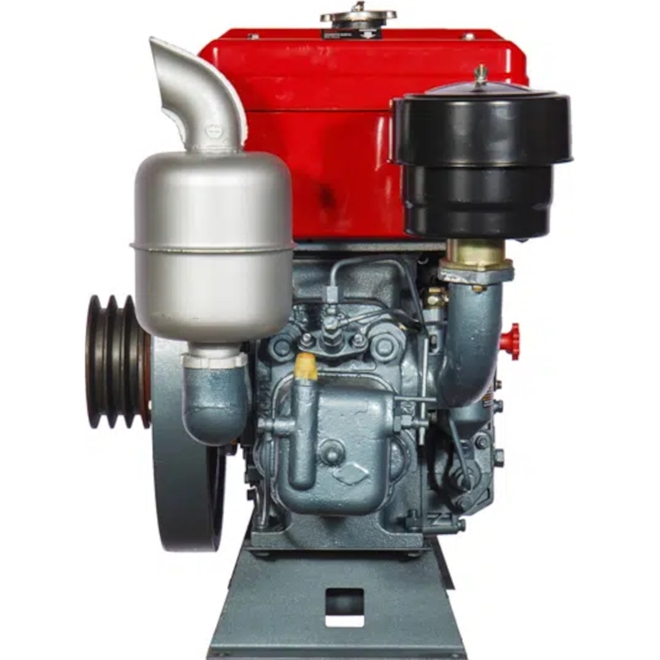 Motor a Diesel Toyama TDWE18R-XP 4 Tempos 16,5CV 903CC com Radiador e ...