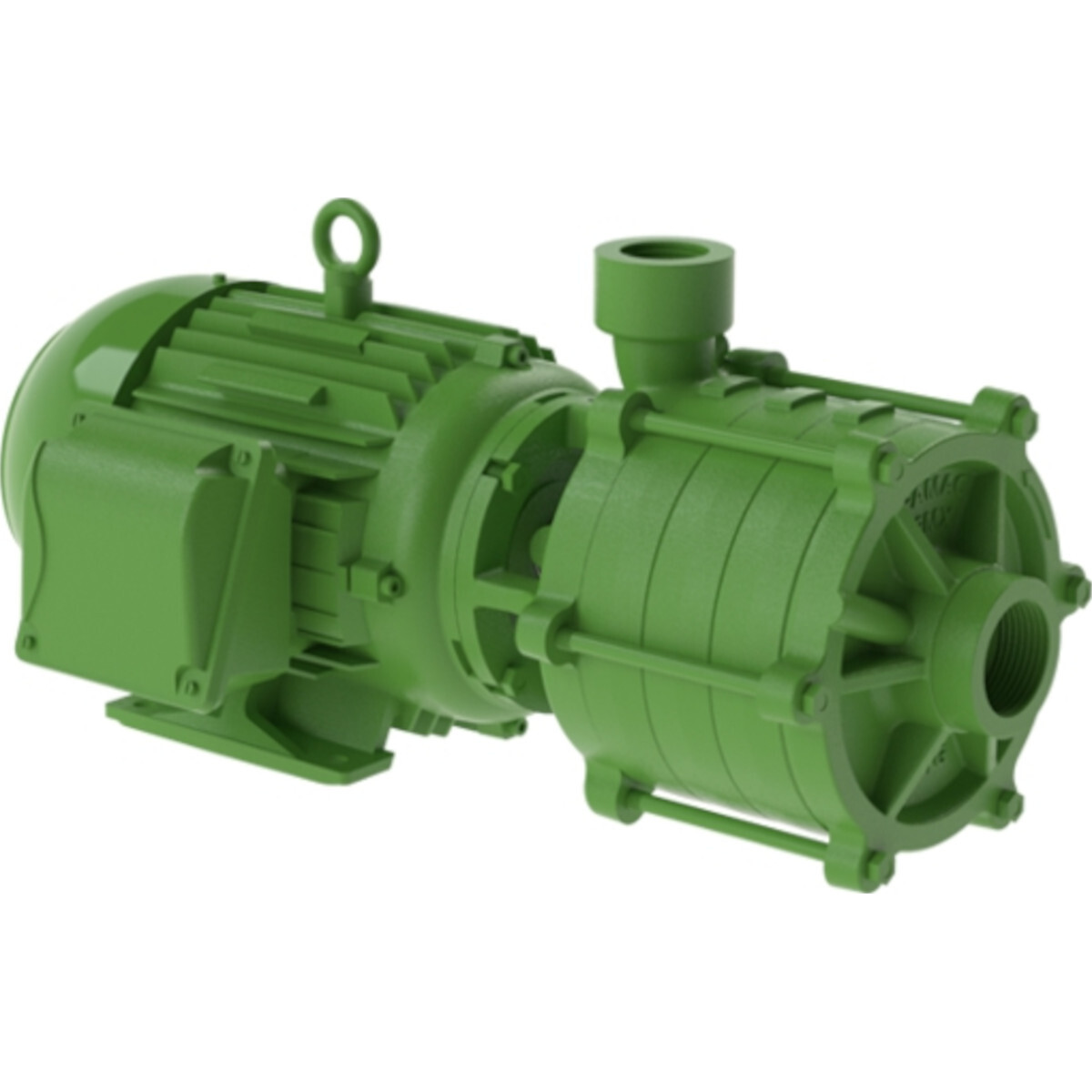 Bomba Multiestagio Famac FMG-VZ 5CV 2 Estagios 2 Polos IP55 Trifasico 220/380/440V Rotor 137mm EM Al