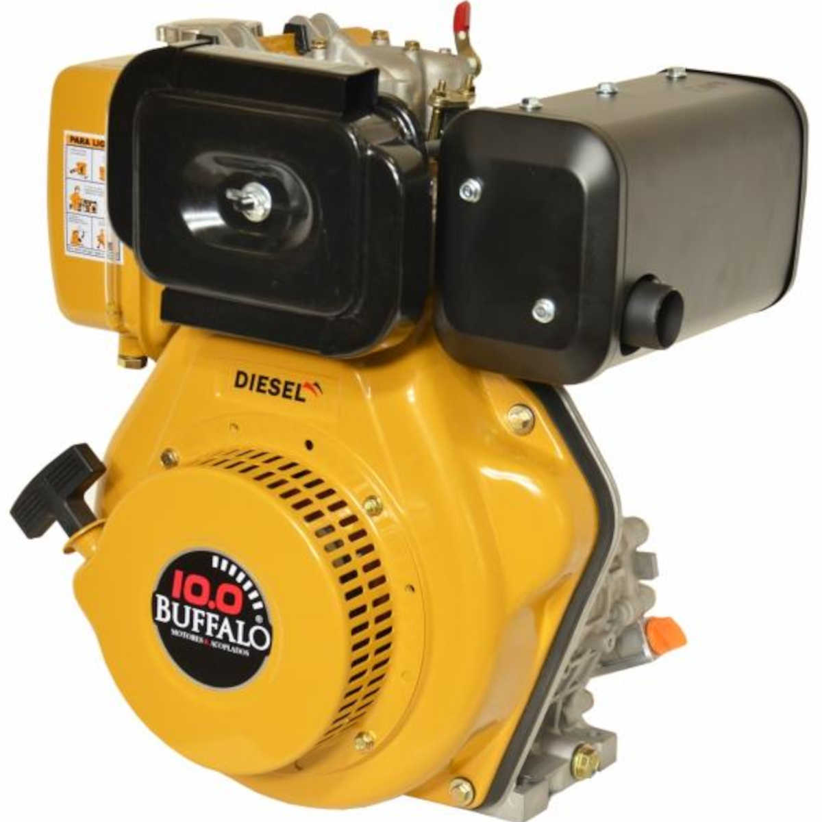 Motor a Diesel para Gerador Buffalo BFDE 10,0CV 4T 3600rpm com Filtro ...