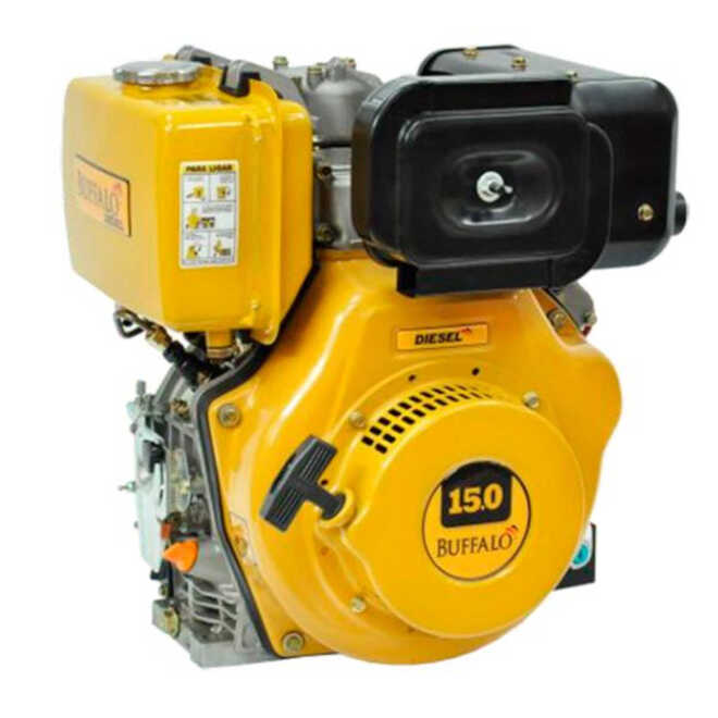 Motor a Diesel para Gerador Buffalo BFDE 15,0CV 4T com Partida Eletrica