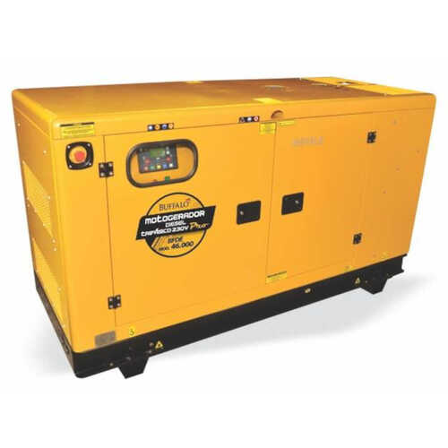 Motogerador a Diesel Buffalo BFDE 46.000 Pro 4T 65CV Trifasico 380V com ...